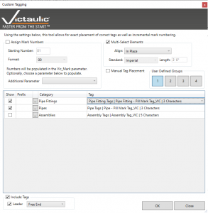 Spool Annotation Tags Don’t Show Mark Numbers - VictaulicSoftware.com